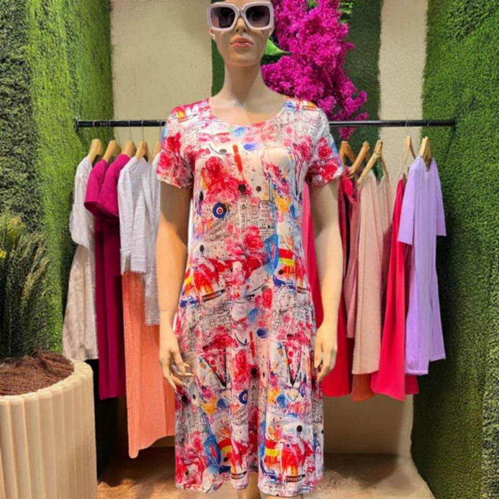 Robe coloré Julia Divina pour femme – C'est Elle